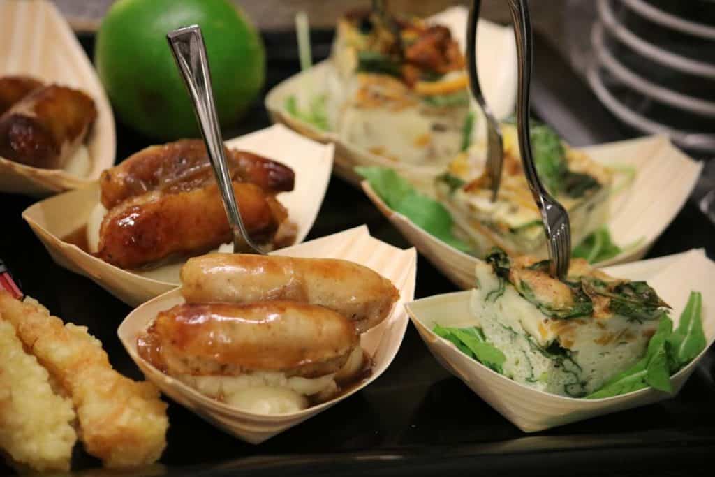 Canapé Menus – Viscount Cruises